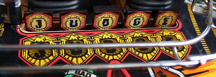 Judge Dredd Pinball Machine Restoration Decals